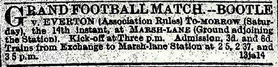 The First Everton Scot – Everton FC Heritage Society