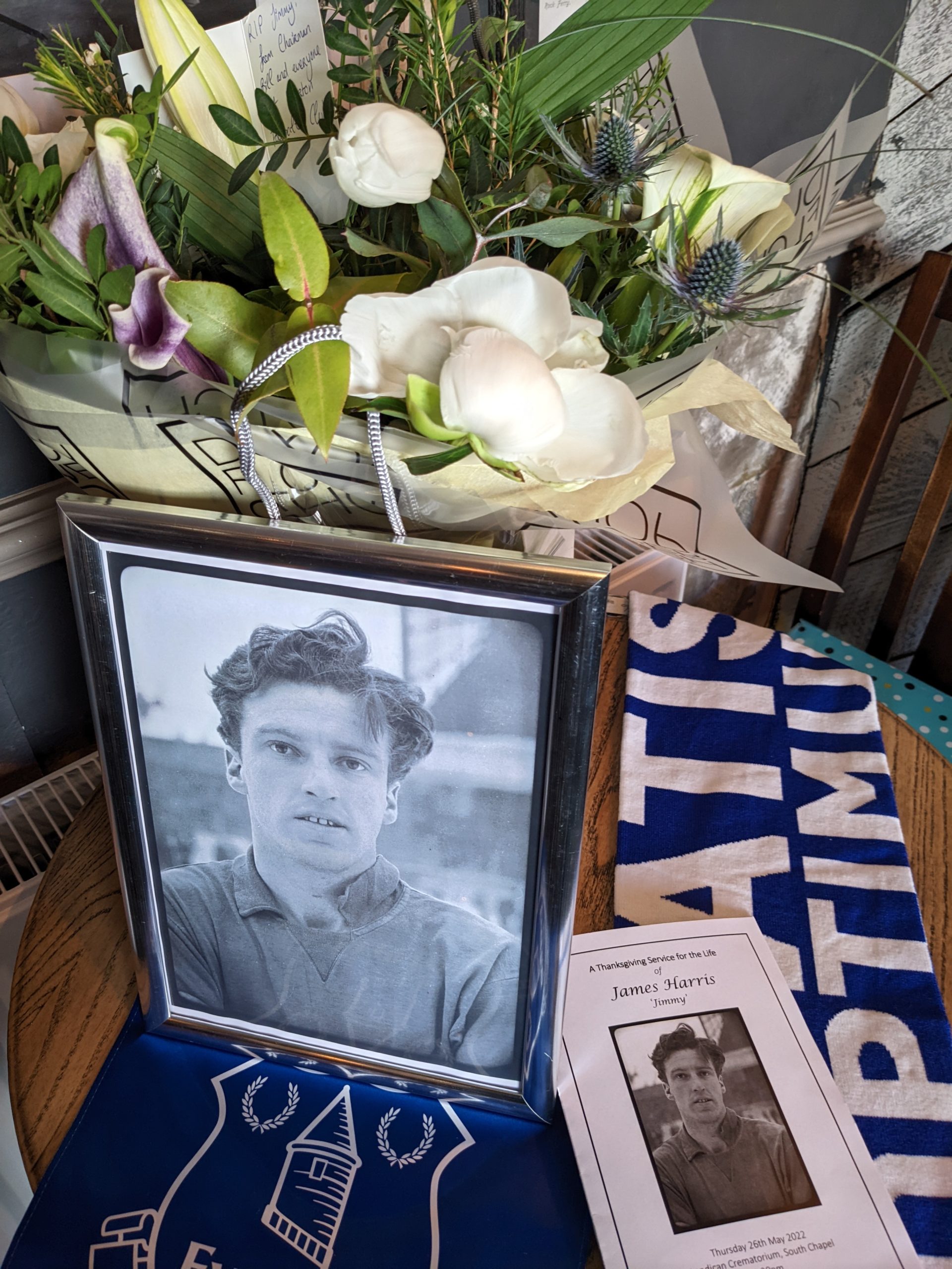 A Final Farewell to Jimmy Harris – Everton FC Heritage Society