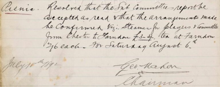 The Opening of Goodison Park! – A Picnic, a Firework Display, a ...