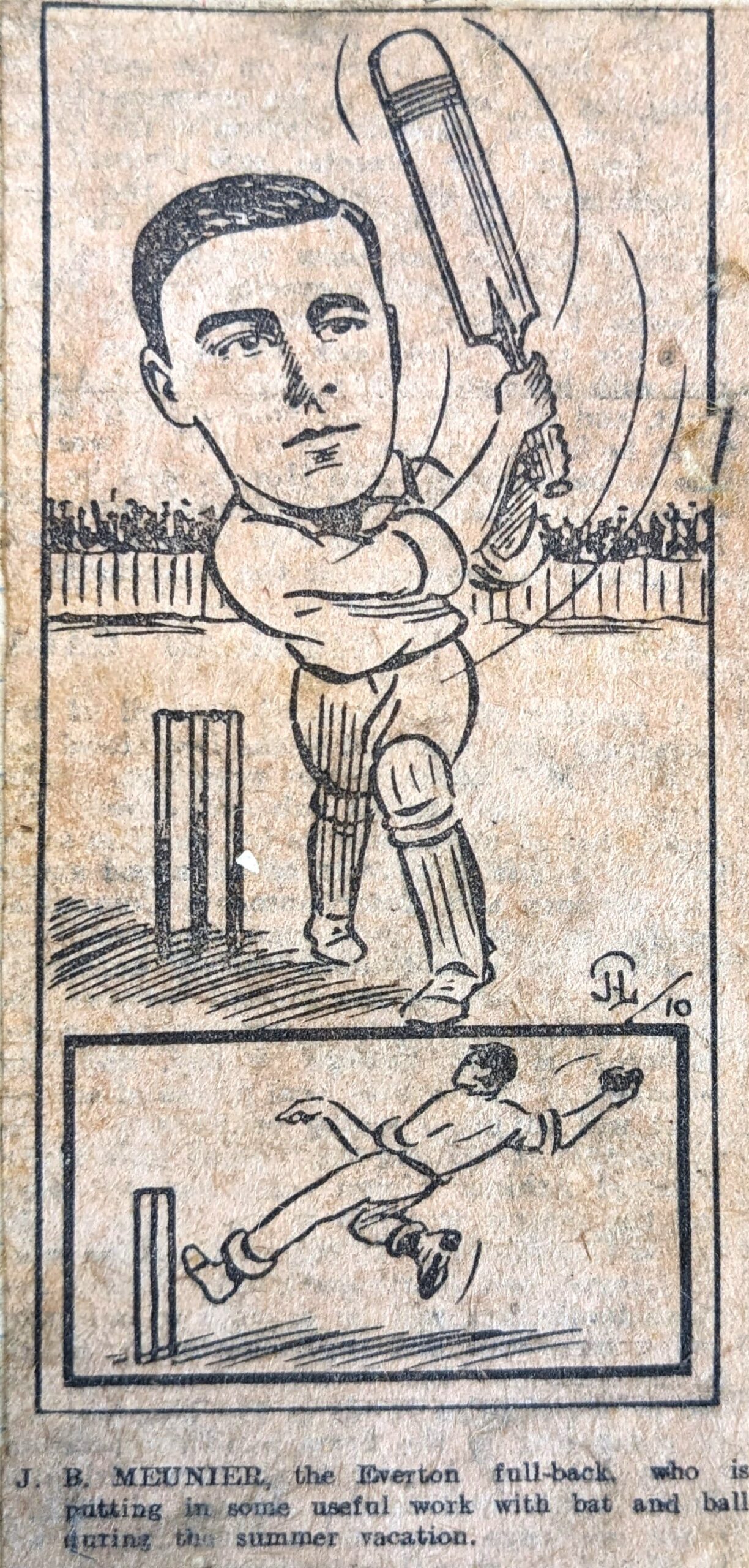 James Meunier – The Cricketing footballer with French Heritage ...