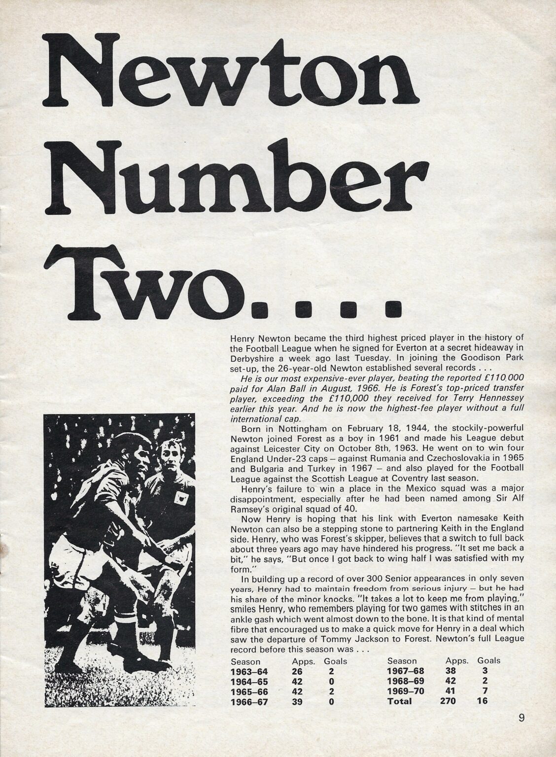Henry Newton (1944-2026) – an Obituary – Everton FC Heritage Society